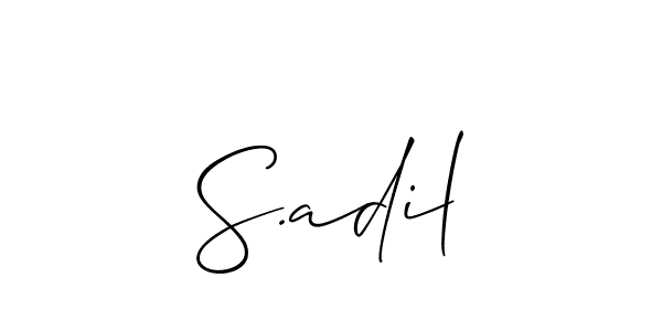 96+ S.adil Name Signature Style Ideas | New Autograph