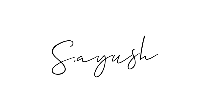 92+ S.ayush Name Signature Style Ideas | Ultimate Digital Signature