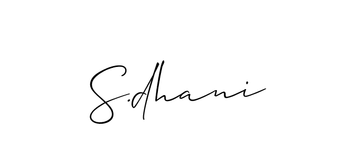 99+ S.dhani Name Signature Style Ideas | Free Electronic Signatures