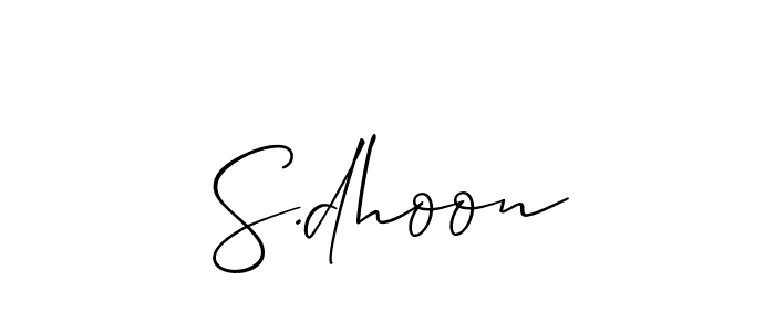 92+ S.dhoon Name Signature Style Ideas | Super Electronic Sign