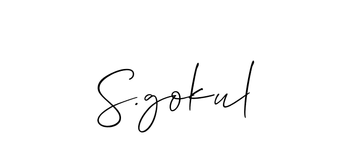 93+ S.gokul Name Signature Style Ideas | Creative Digital Signature