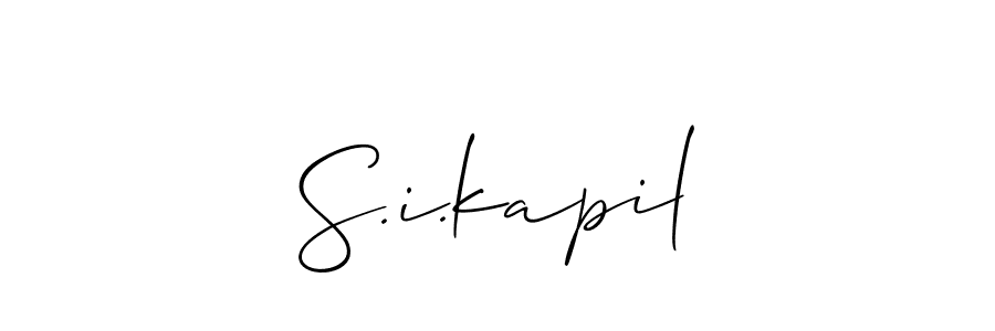 81+ S.i.kapil Name Signature Style Ideas | Special E-Signature