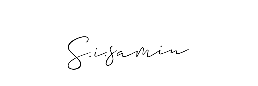 84+ S.i.samin Name Signature Style Ideas | Amazing E-Sign