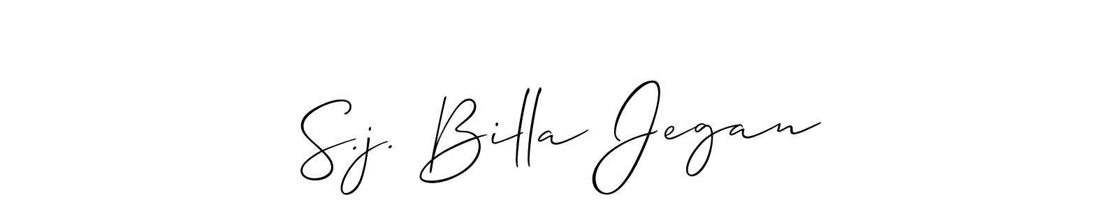 81+ S.j. Billa Jegan Name Signature Style Ideas | Special eSignature