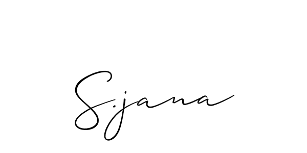 85+ S.jana Name Signature Style Ideas | Best Name Signature