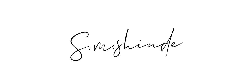 85+ S.m.shinde Name Signature Style Ideas | Special eSignature