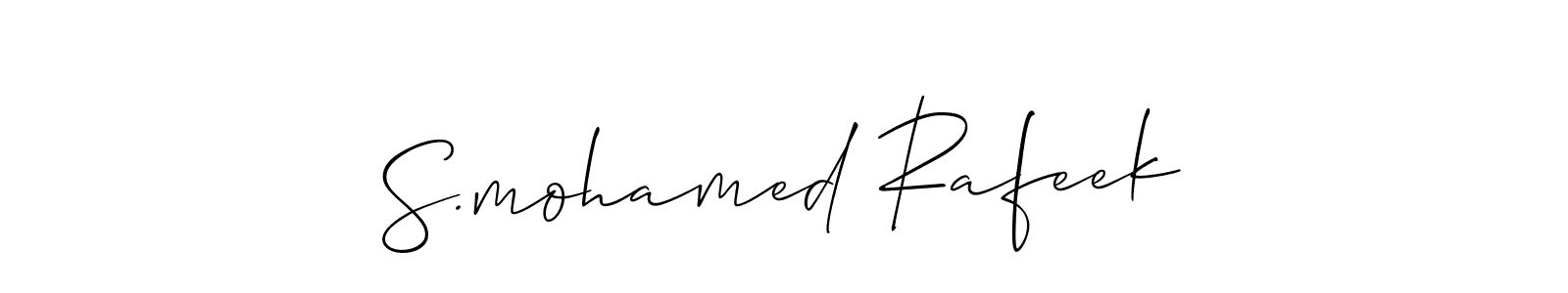 77+ S.mohamed Rafeek Name Signature Style Ideas | Exclusive E-Sign