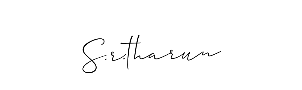 81+ S.r.tharun Name Signature Style Ideas | Creative eSignature