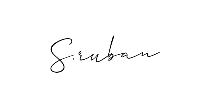95+ S.ruban Name Signature Style Ideas | Wonderful E-Sign