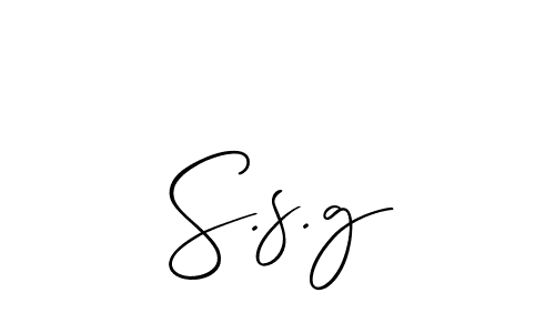 94+ S.s.g Name Signature Style Ideas | Wonderful Name Signature