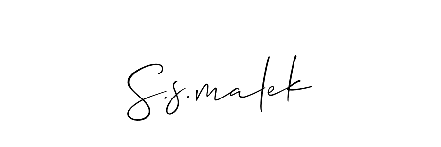 78+ S.s.malek Name Signature Style Ideas | Exclusive E-Sign