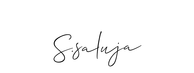 93+ S.saluja Name Signature Style Ideas | Fine E-Sign