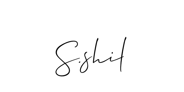 95+ S.shil Name Signature Style Ideas | Get Name Signature