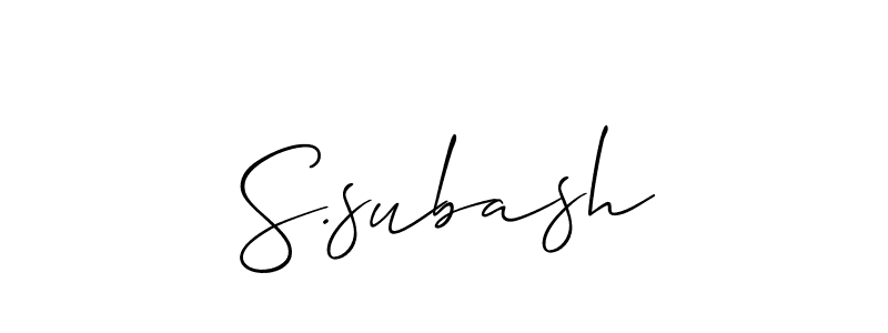 85+ S.subash Name Signature Style Ideas | Outstanding Digital Signature