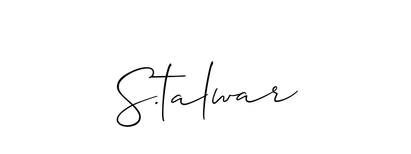 100+ S.talwar Name Signature Style Ideas | Free Autograph