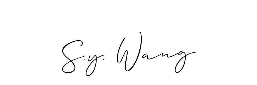 98+ S.y. Wang Name Signature Style Ideas | Outstanding eSignature