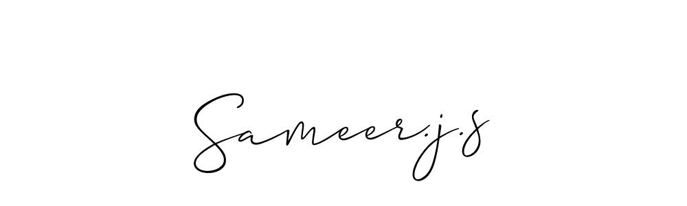 79+ Sameer.j.s Name Signature Style Ideas | Special E-Sign