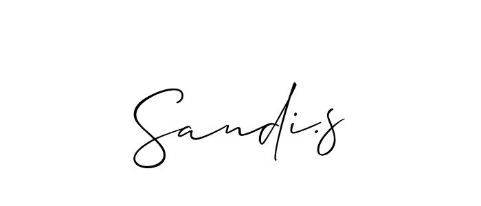 85+ Sandi.s Name Signature Style Ideas | Cool Electronic Sign