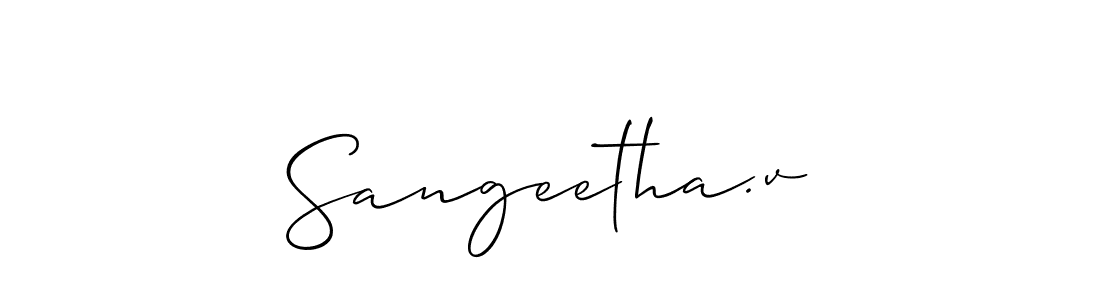 100+ Sangeetha.v Name Signature Style Ideas | Amazing Autograph