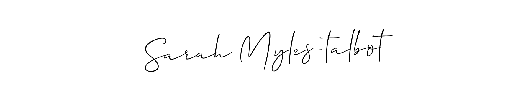 74+ Sarah Myles-talbot Name Signature Style Ideas | Amazing eSign