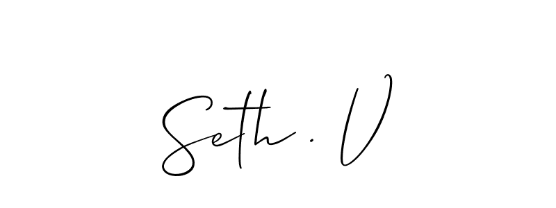 70+ Seth . V Name Signature Style Ideas | Creative Electronic Sign