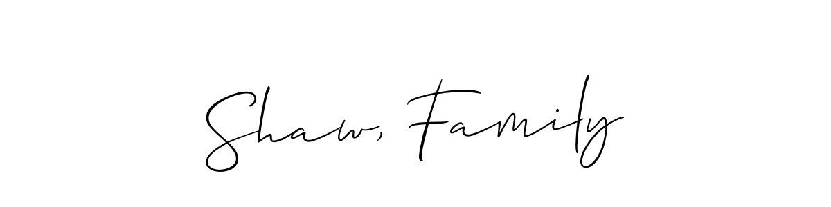 92+ Shaw, Family Name Signature Style Ideas | Fine E-Sign