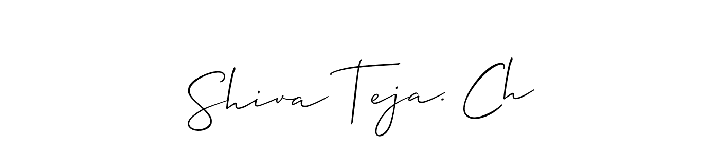 95+ Shiva Teja. Ch Name Signature Style Ideas | Special Autograph