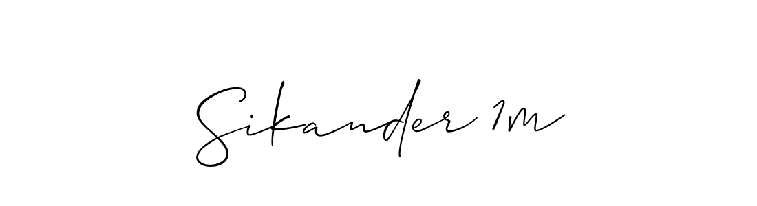 85+ Sikander 1m Name Signature Style Ideas | Creative Name Signature