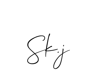 95+ Sk.j Name Signature Style Ideas | Creative Electronic Signatures