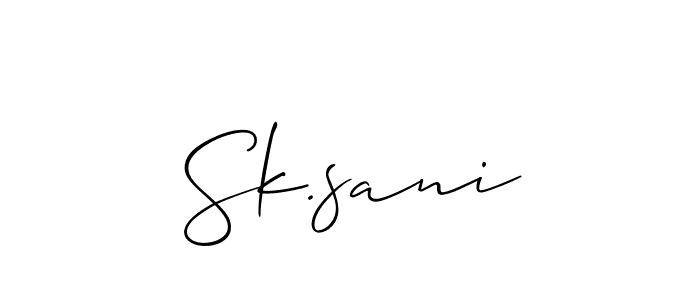 93+ Sk.sani Name Signature Style Ideas | Ideal Electronic Signatures