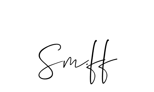 70+ Sm.ff Name Signature Style Ideas | Ultimate eSign