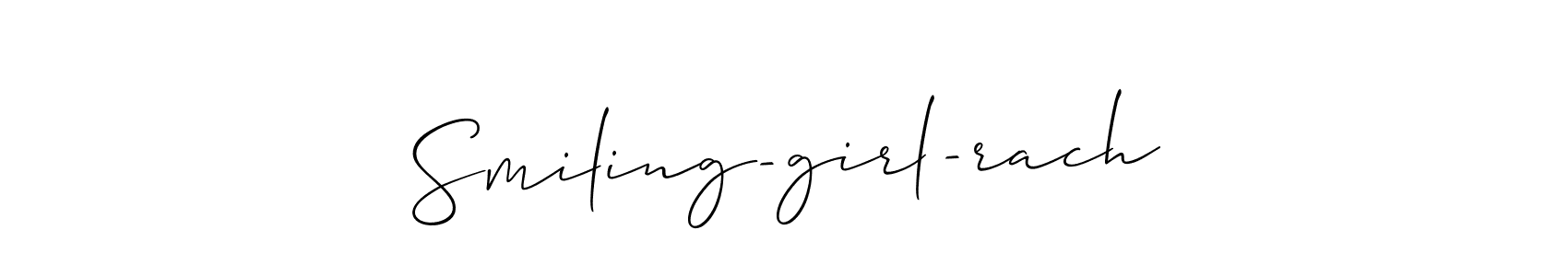 72+ Smiling-girl-rach Name Signature Style Ideas | FREE Digital Signature