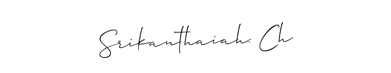 81+ Srikanthaiah. Ch Name Signature Style Ideas | Creative E-Signature