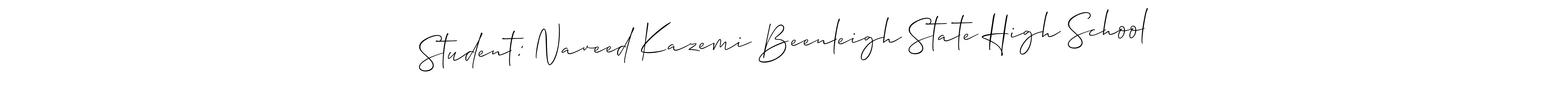 84+ Student: Naveed Kazemi Beenleigh State High School Name Signature ...