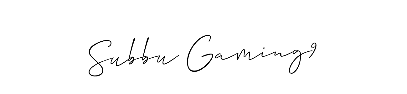 74+ Subbu Gaming9 Name Signature Style Ideas | Cool Electronic Signatures
