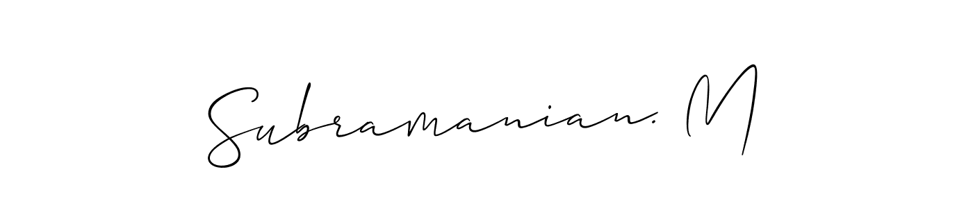 72+ Subramanian. M Name Signature Style Ideas | Ideal eSignature