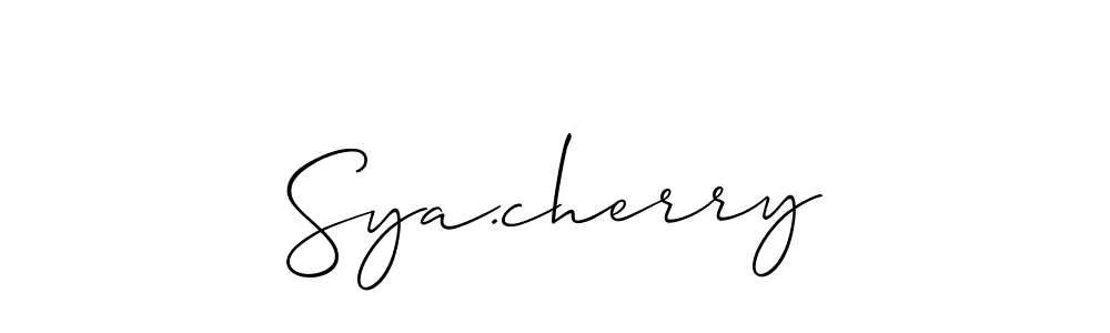 86+ Sya.cherry Name Signature Style Ideas | Creative eSignature