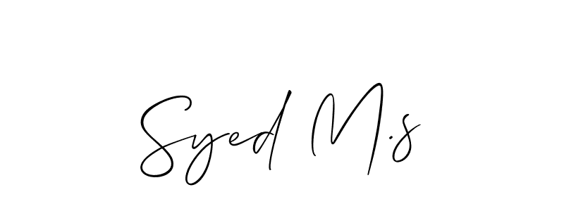 100+ Syed M.s Name Signature Style Ideas | Ideal E-Signature