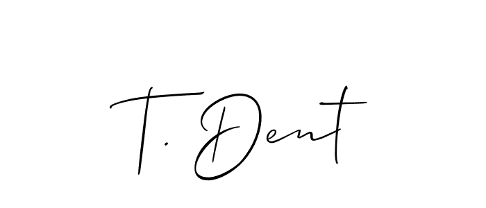 93+ T. Dent Name Signature Style Ideas | Great Name Signature