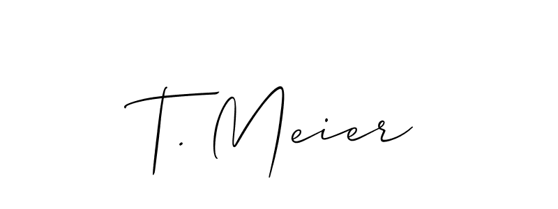 80+ T. Meier Name Signature Style Ideas | Excellent eSignature