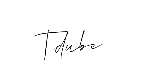 72+ T.dube Name Signature Style Ideas | Awesome Electronic Sign