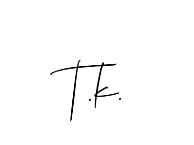76+ T.k. Name Signature Style Ideas | Great Name Signature