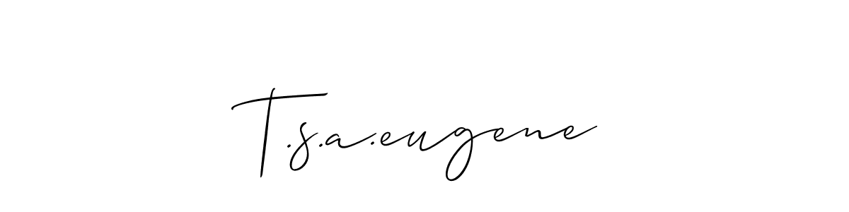 88+ T.s.a.eugene Name Signature Style Ideas | New eSignature