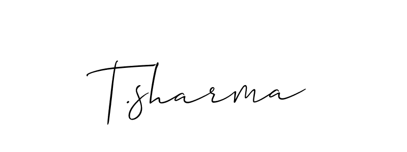91+ T.sharma Name Signature Style Ideas | Great Digital Signature
