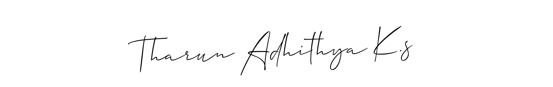 78+ Tharun Adhithya K.s Name Signature Style Ideas | Great Online Signature