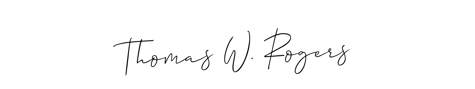 76+ Thomas W. Rogers Name Signature Style Ideas | Unique E-Sign