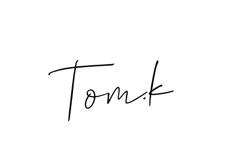 97+ Tom.k Name Signature Style Ideas | Good Name Signature