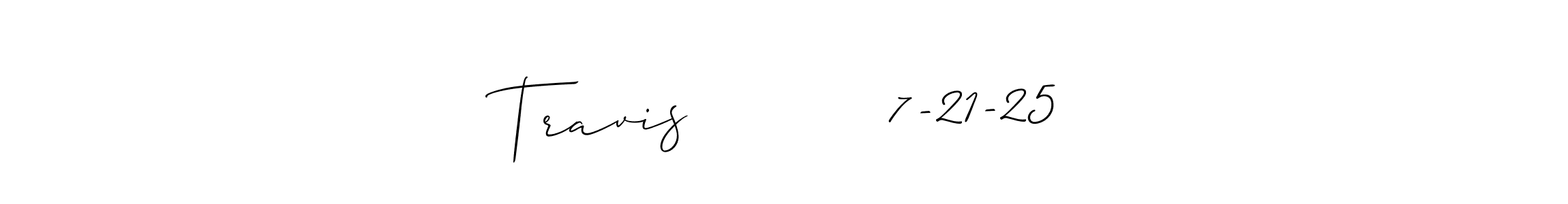 79+ Travis 7-21-25 Name Signature Style Ideas | Cool eSign