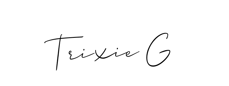 88+ Trixie G Name Signature Style Ideas | Professional Digital Signature