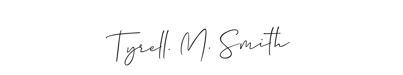 88+ Tyrell. M. Smith Name Signature Style Ideas | Perfect Autograph